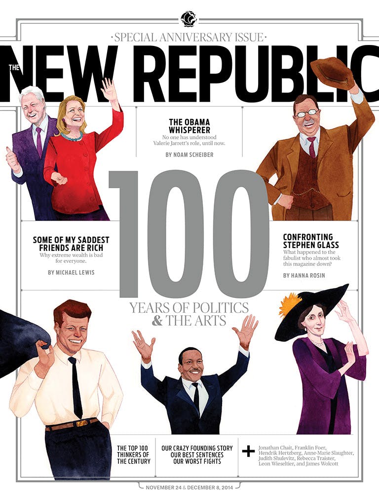 New Republic Anniversary Issue Cover | The New Republic
