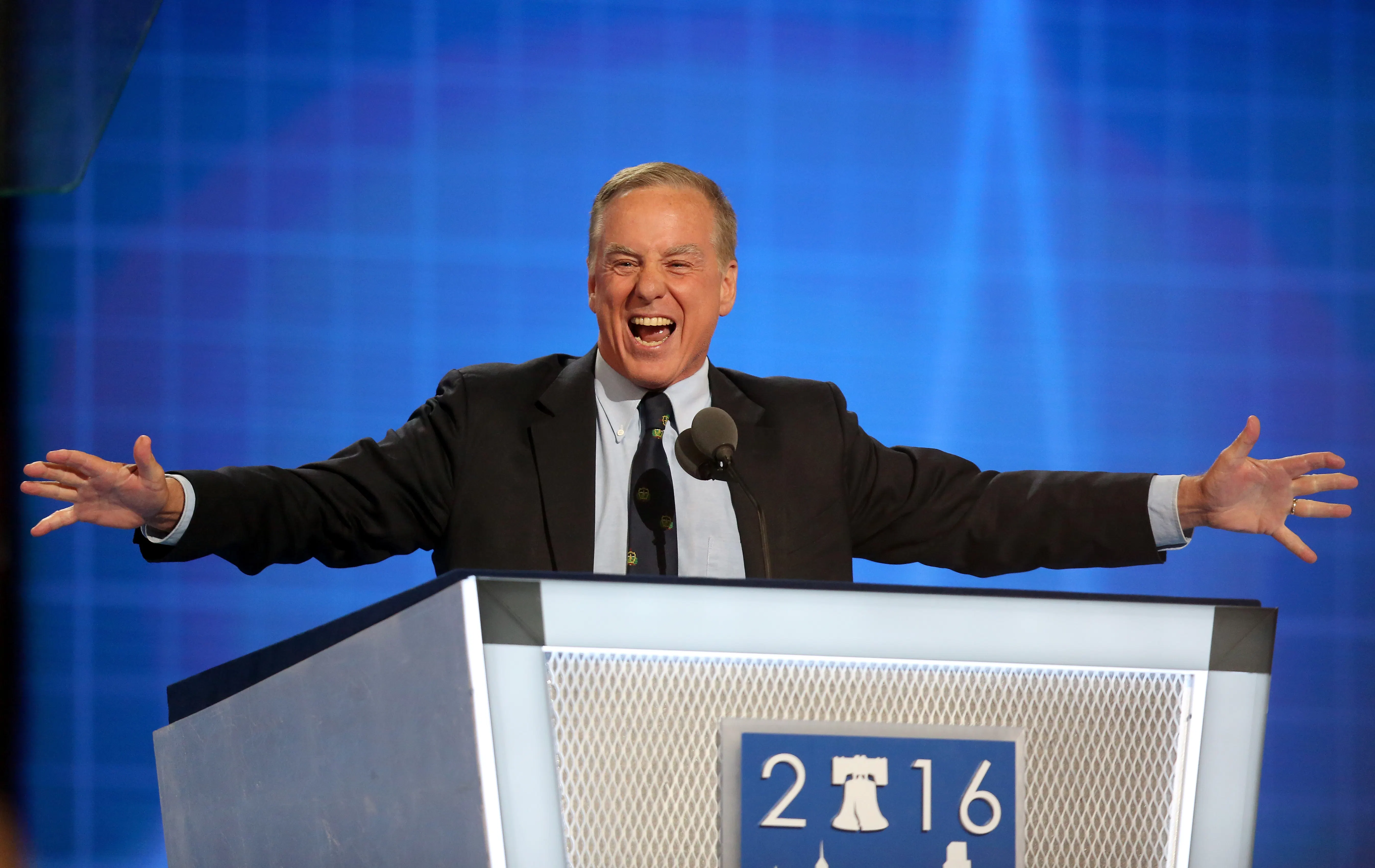 Howard Dean has finally embraced The Scream. | The New Republic