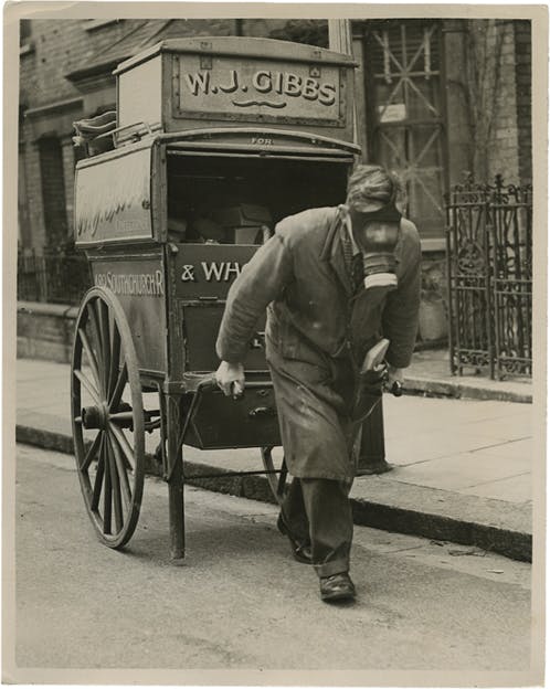 WWII Photography: Blitz in England, People Wearing Gas Masks | The New ...