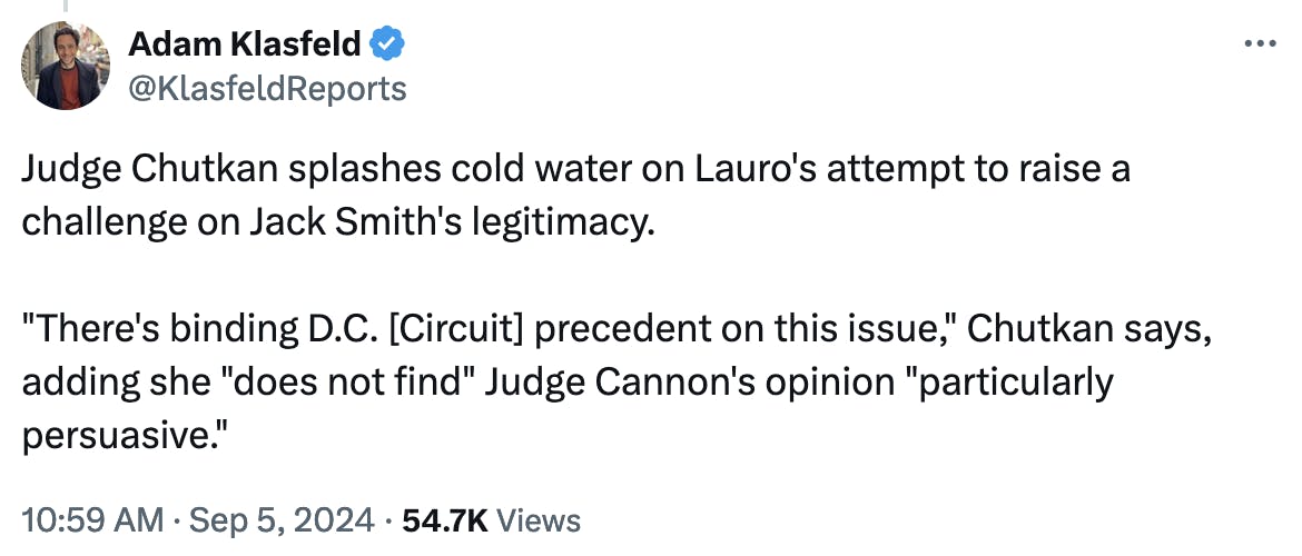 Judge Chutkan Repeatedly Shuts Down Trump Lawyers in Brutal Hearing ...