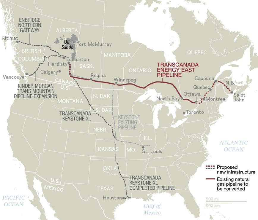 New Energy East Tar Sands Pipeline Proposed | The New Republic