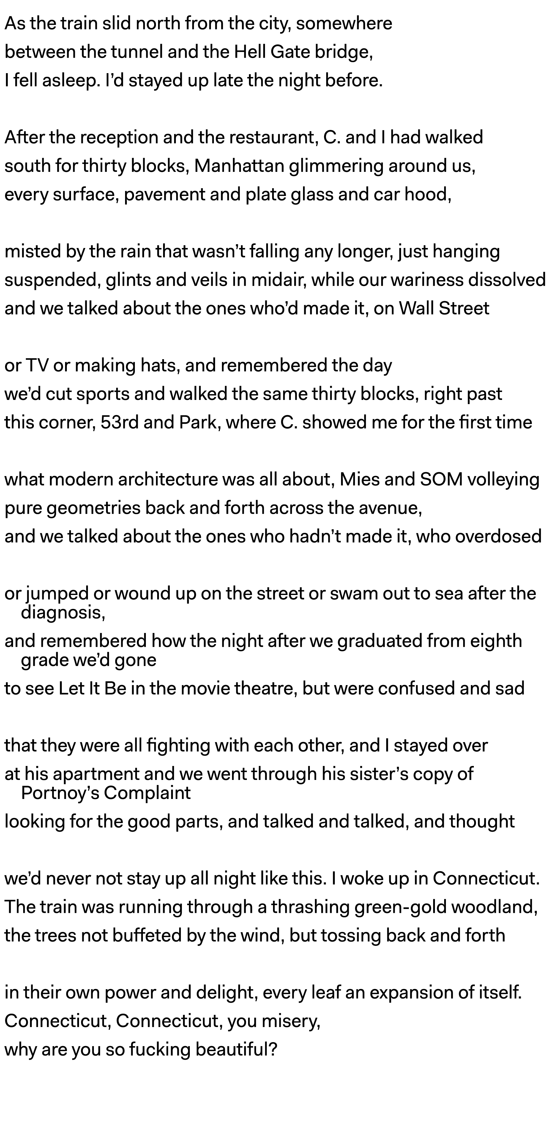 Thirty blocks | The New Republic