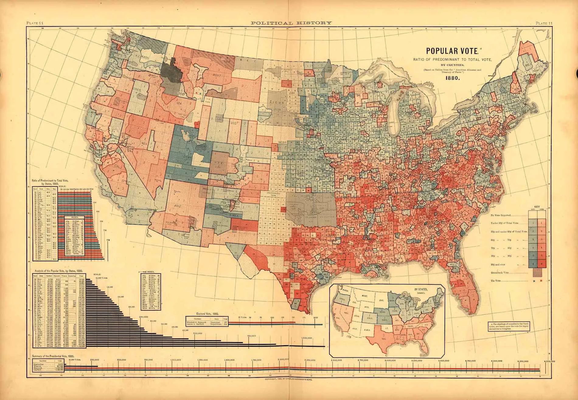 The 19th Century Map That Shows the U.S.'s Politicial Polarization ...